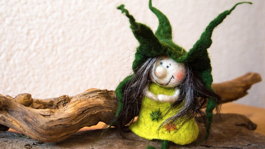 Handwerkskunst Filzen